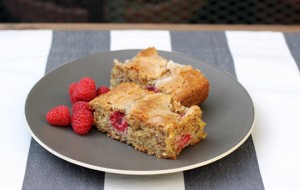 Rah-Rah for Raspberry Almond Bars | Food Gal