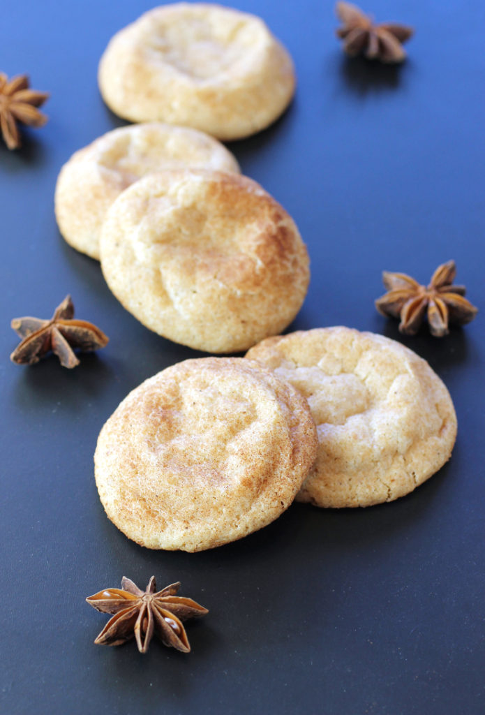 Starry-Eyed Over Star Anise Snickerdoodles | Food Gal