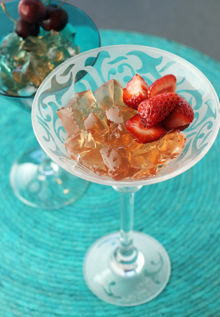 Tartine’s Champagne Gelee With Strawberries | Food Gal