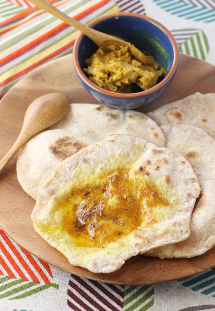 Get the Kids Cooking With Pan-Fried Flatbreads with Spiced Butter ...