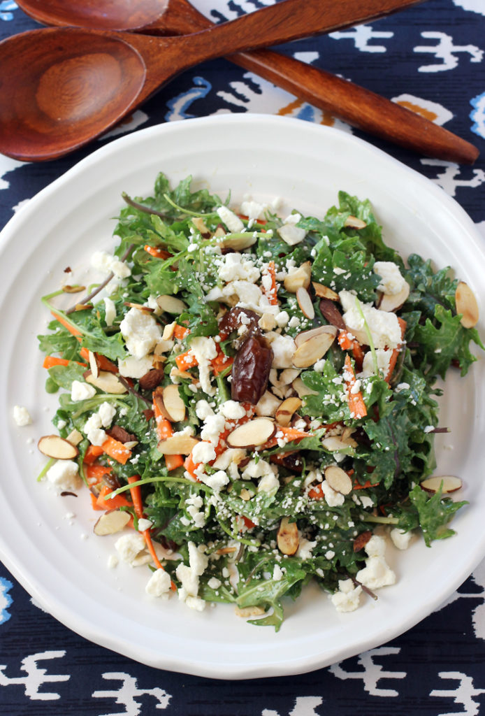 All Hail: Syrian Kale and Carrot Salad with Shattered Dates | Food Gal