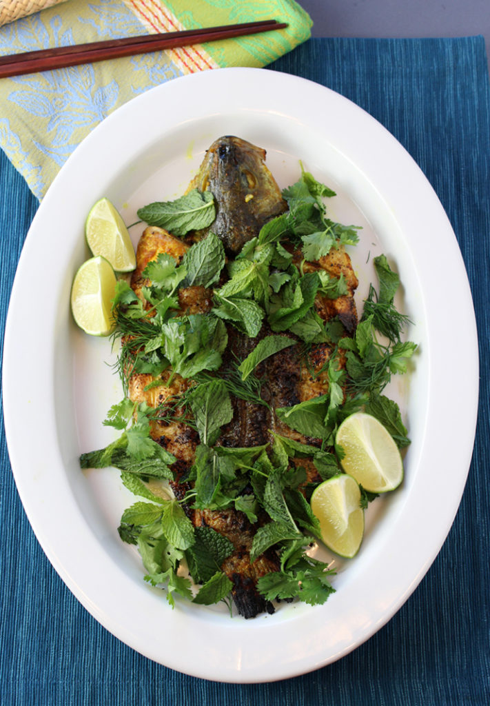 Turmeric Grilled Sea Bass For The Win This Summer | Food Gal