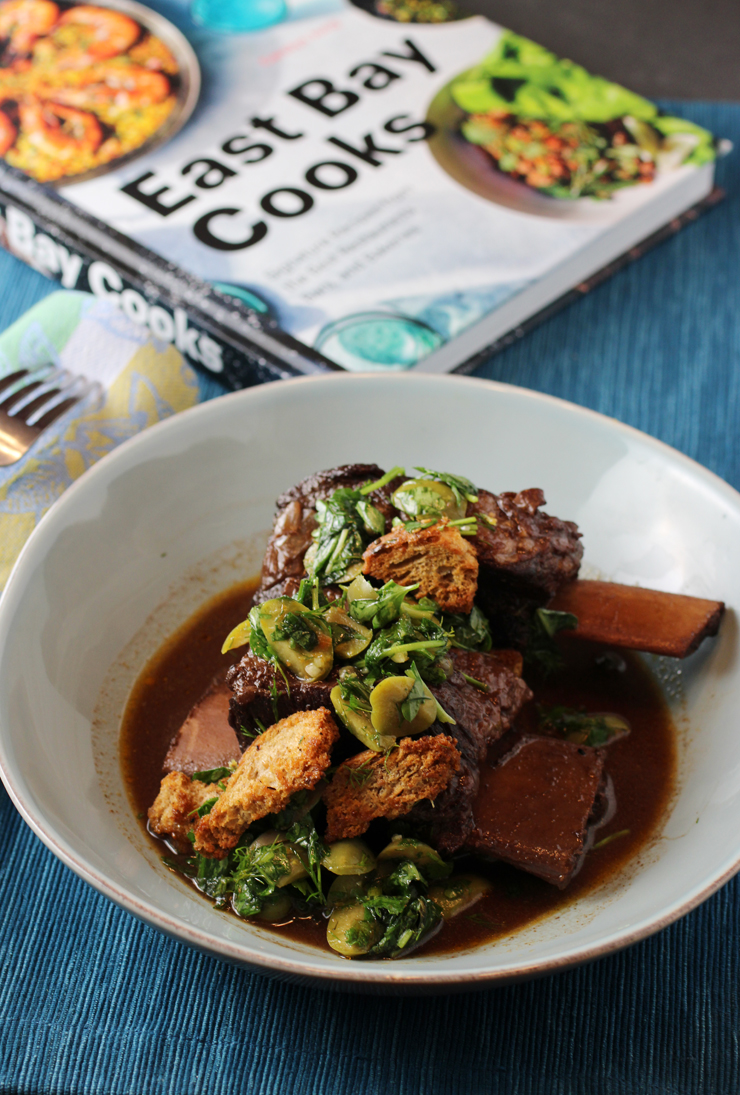 Shakewell’s Short Ribs with Citrus-Olive Herb Salad | Food Gal