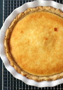 Light and Bright Dot’s Lemon Sponge Pie | Food Gal