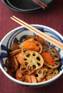 Welcoming 2024 with Fried and Braised Lotus Root and Carrot | Food Gal