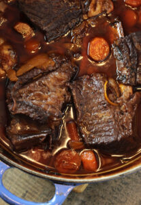 Nutty Braised Beef Short Ribs | Food Gal