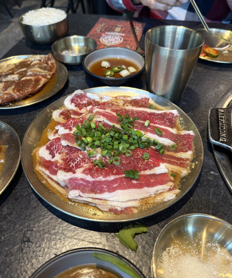Feasting at Baekjeong Korean BBQ | Food Gal